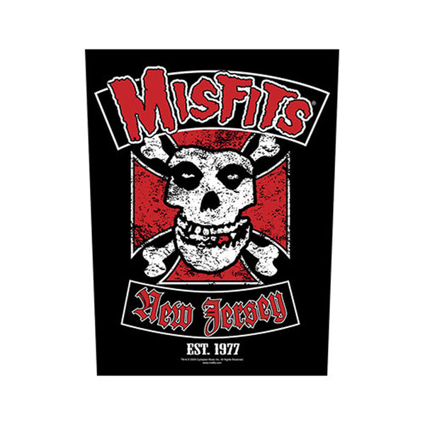 Misfits - Biker - Back Patch – burning airlines
