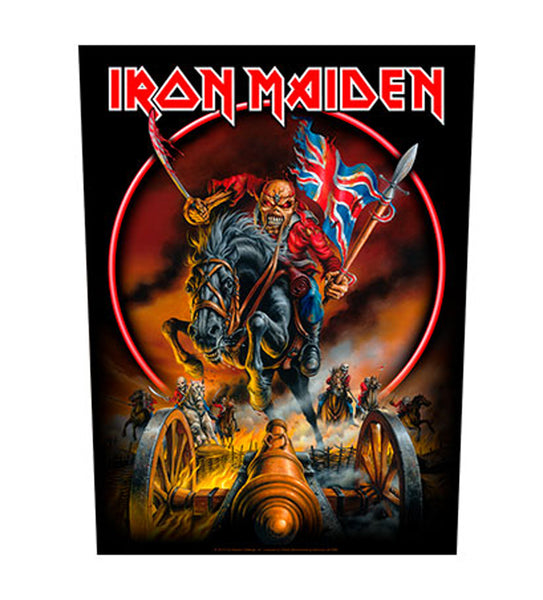Iron Maiden - England - Back Patch – burning airlines