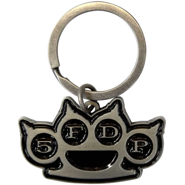 Five Finger Death Punch - Knuckles Cut-Out - Metal Keychain – burning ...