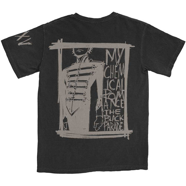 My Chemical Romance - MCR- XV Marching Frame - Black t-shirt – burning ...